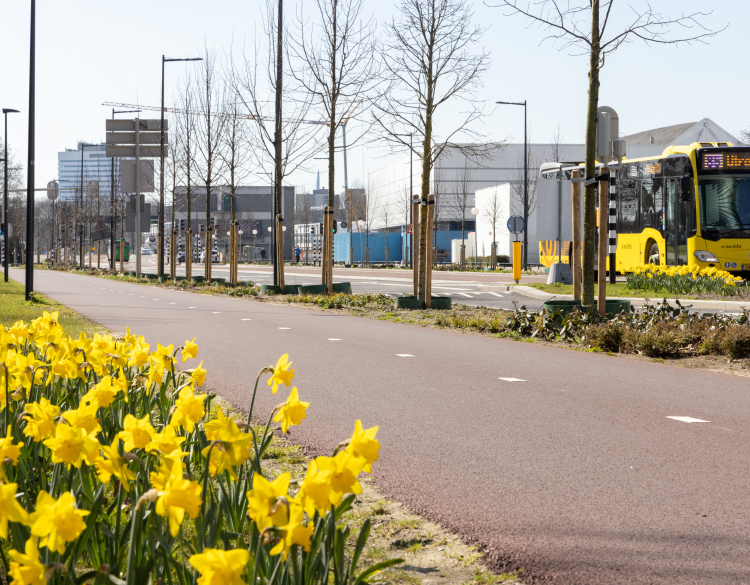 Busbaan Dichterswijk in Utrecht officieel opgeleverd met materialenpaspoort | KWS